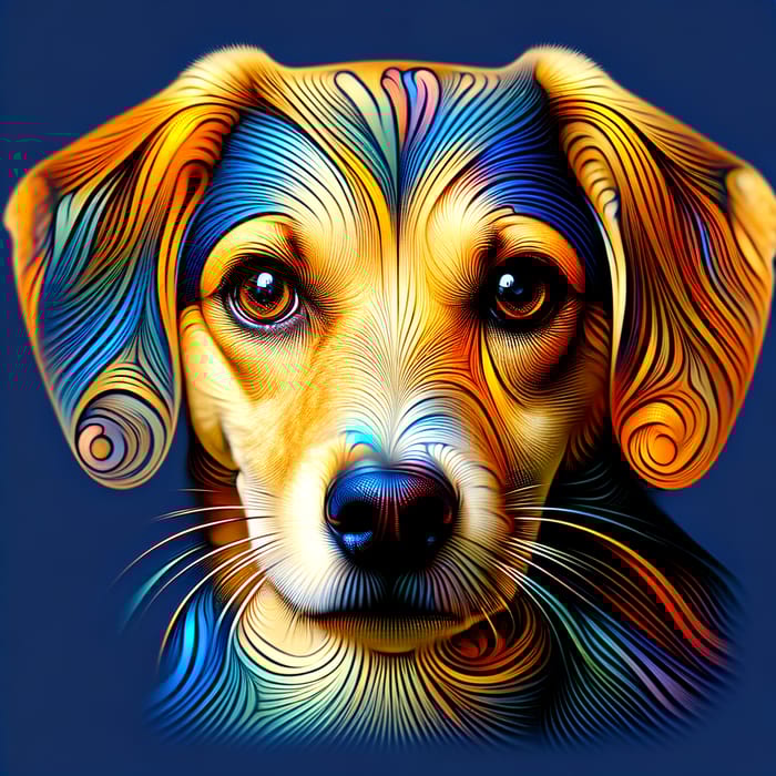 Cute Canine VAE Dog with Tapered Ears and Expressive Eyes | AI Art ...
