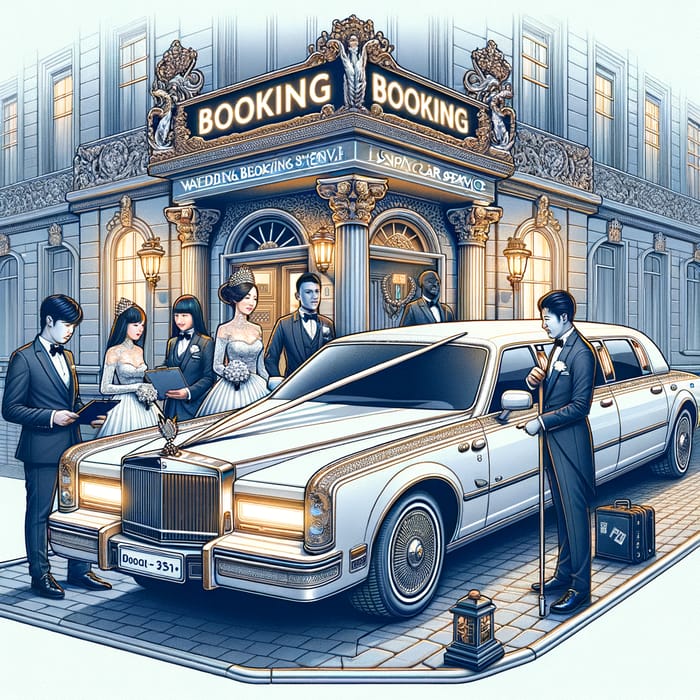 Royal Wedding Car Booking - Luxury Limousine Services | AI Art ...