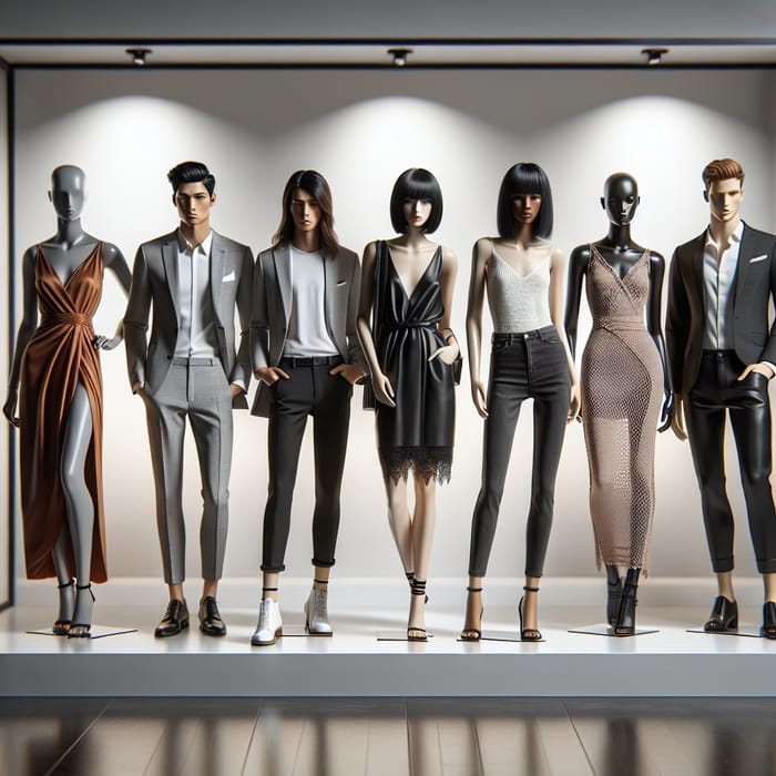 Diverse Mannequin Display: Cultural Diversity in Fashion | Brand Name ...