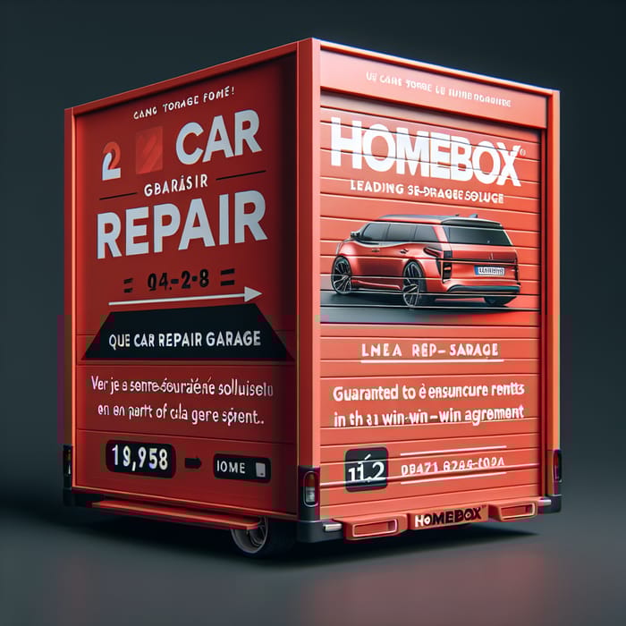 Optimize Garage Space | Boost Income with Homebox Self-Storage | AI Art ...