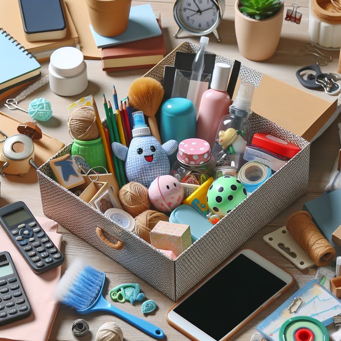Organize Your Space with Stylish Storage Boxes | AI Art Generator ...
