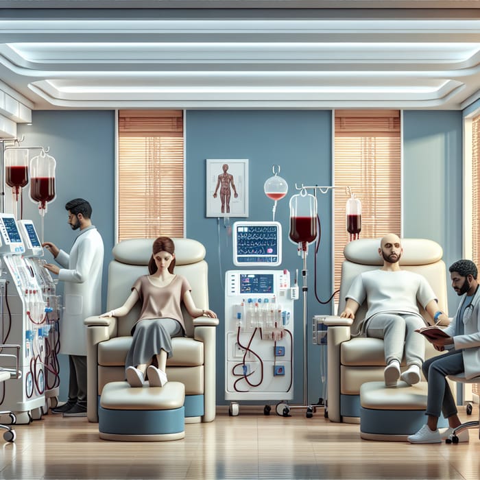 Modern Small Dialysis Clinic with Advanced Care | AI Art Generator ...