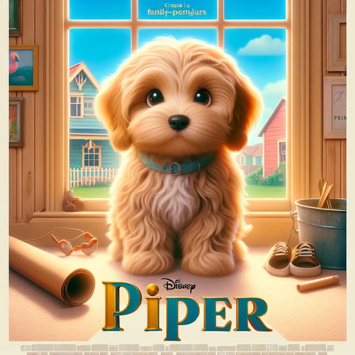 Piper: A Heartwarming Cavapoo Adventure | AI Art Generator | Easy-Peasy.AI