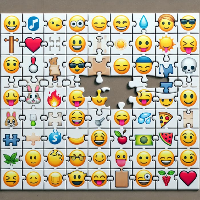 World Emoji Puzzle: Solve Recognizable Emojis | AI Art Generator | Easy ...