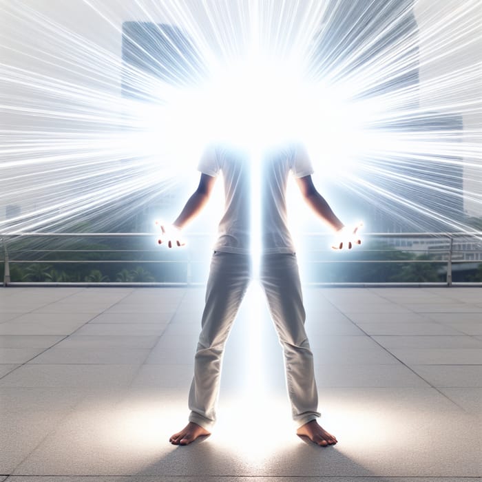 Rio Emerges in Blinding White Light | AI Art Generator | Easy-Peasy.AI