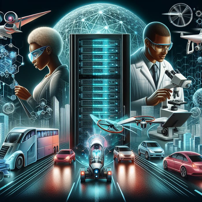 Technology Advancements: Engineering & Innovation | AI Art Generator ...