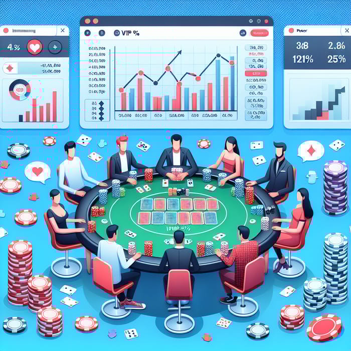 Poker Math: Decoding VPIP Percentage | AI Art Generator | Easy-Peasy.AI