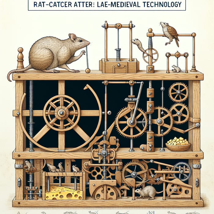 Intricate Rat-Catcher Device Inspired by Pied Piper Story | AI Art ...