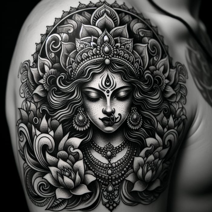 Intricate Kali Mala Tattoo Design Ideas | AI Art Generator | Easy-Peasy.AI
