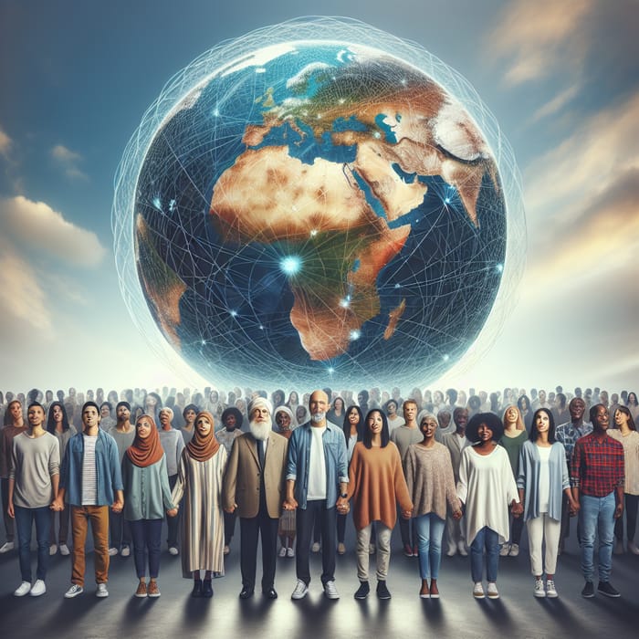 Unity of Humanity: Global Connection with SAP MRP in IAI | AI Art ...