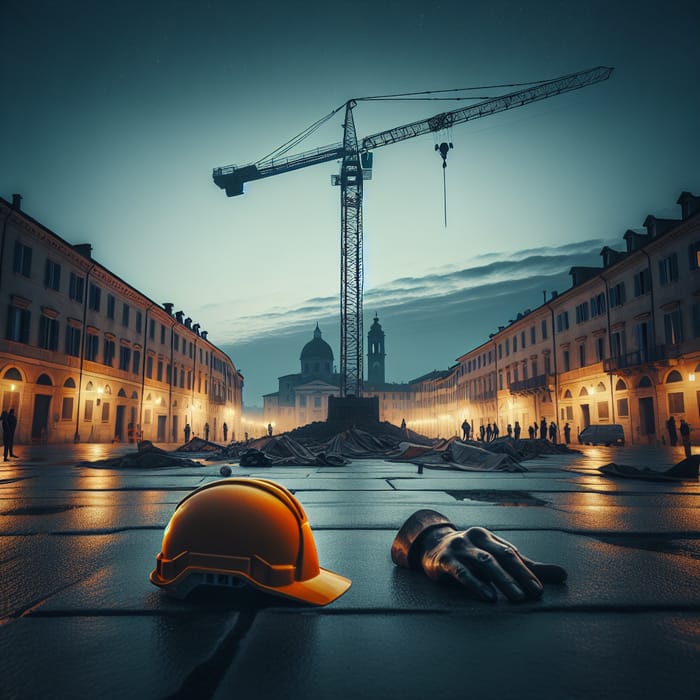 Tragic Accident at Rivoli Construction Site: Worker Falls from Crane ...