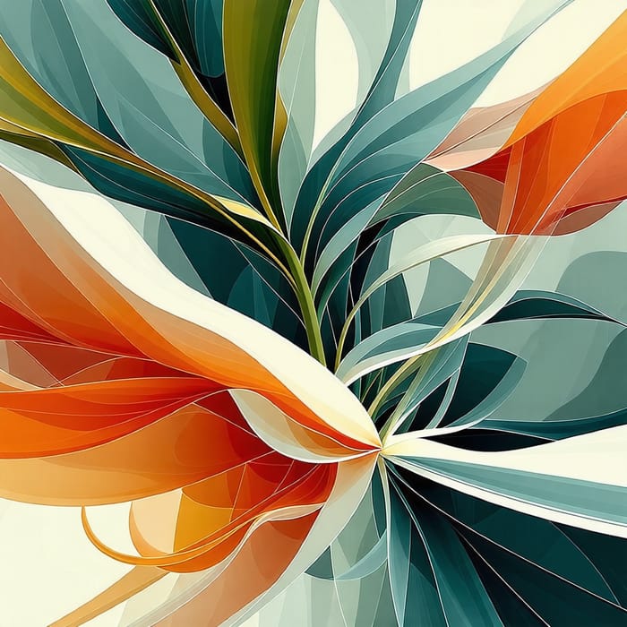 Dynamic Abstract Art Installation for Rebirth & Healing | AI Art ...