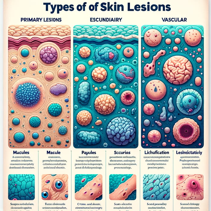 Understanding Skin Lesions: Types & Characteristics | AI Art Generator ...