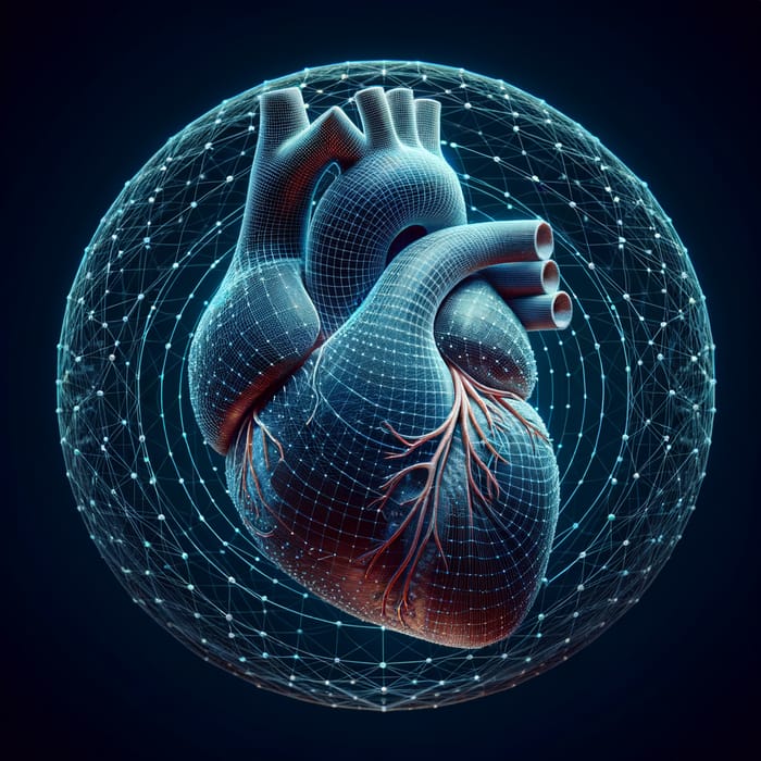 Generate a Realistic 3D Human Heart Model | AI Art Generator | Easy ...