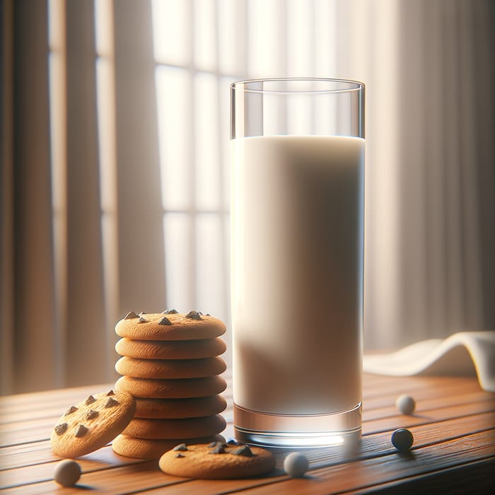Morning Milk Assignment Illustration | AI Art Generator | Easy-Peasy.AI