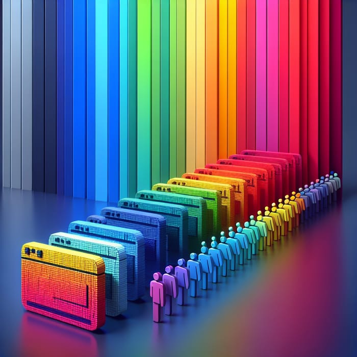 Vibrant Website Lineup: Leading Colorful Web Designs | AI Art Generator ...