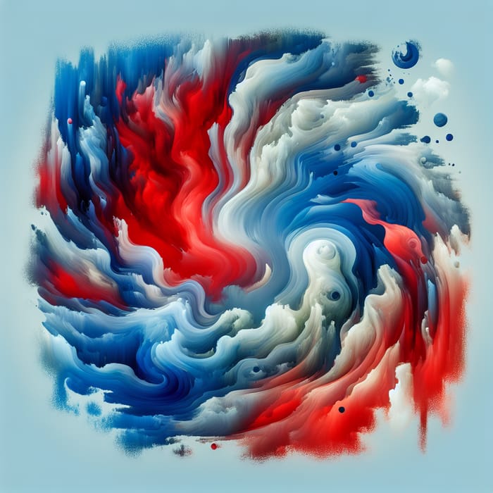 Redemption: Abstract Forms in Vibrant Colors | AI Art Generator | Easy ...