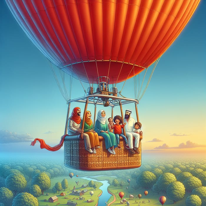 Experience the Magic: Hot Air Balloon Adventure | AI Art Generator ...