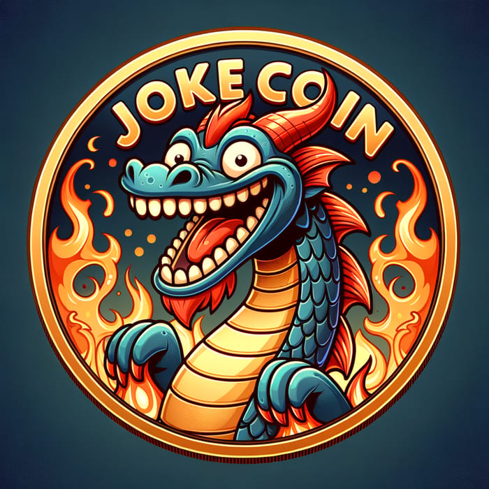Strikingly Unique Dragon Joke Coin Cover Image | Eye-Catching Design ...
