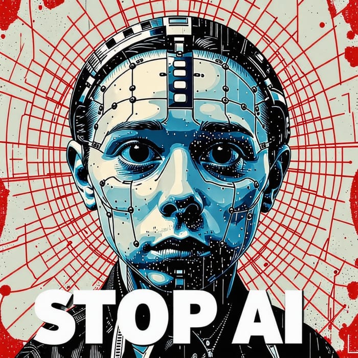Stop AI - Take Control of Your Data Privacy | AI Art Generator | Easy ...