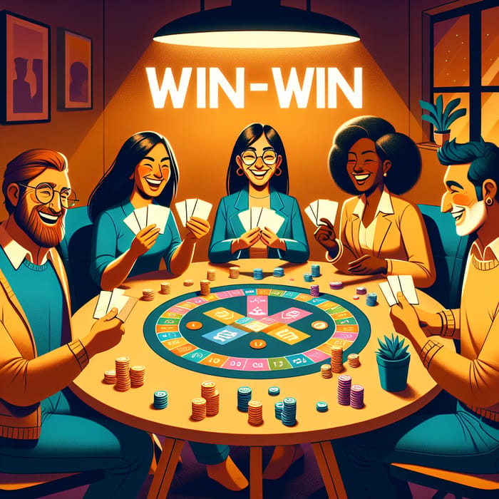 The Win-Win Principle: Everyone Benefits | AI Art Generator | Easy-Peasy.AI