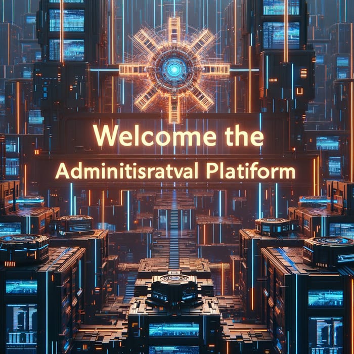 Welcome to the Administrative Platform - 4K Image | AI Art Generator | Easy-Peasy.AI