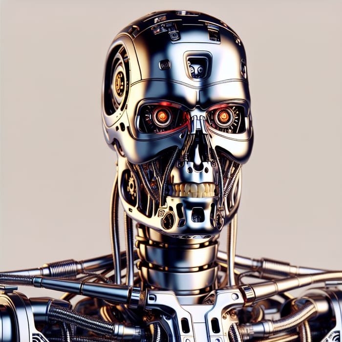 Create Your Own T-800 Terminator Cyborg Replica | AI Art Generator ...