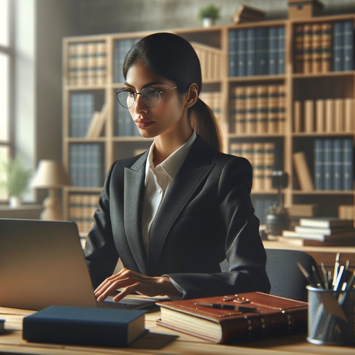 Official Female Leader in Professional Office | AI Art Generator | Easy ...
