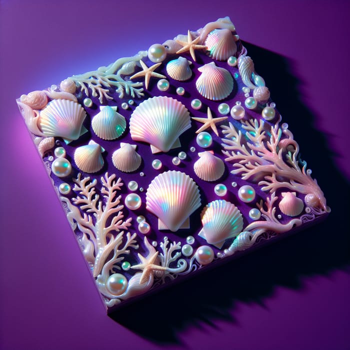 Marine Collagen Shell Packaging | Sea Pearl Shells Design | AI Art ...