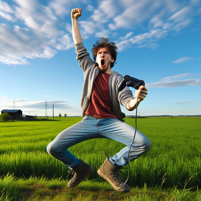 Andrey's Victory Dance: A Joyful Celebration After Epic Win | AI Art ...