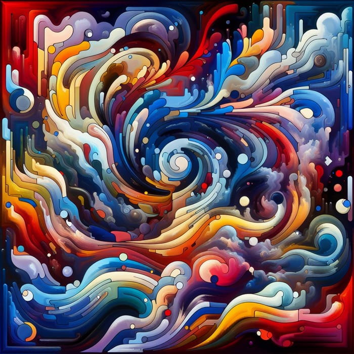 Vibrant Colors & Shapes: Dynamic Animated Image | AI Art Generator ...