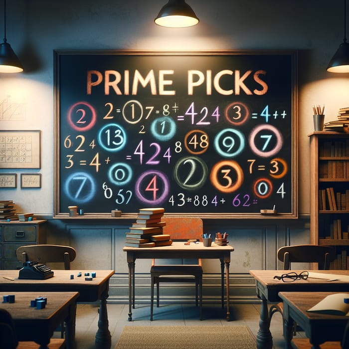 Prime Picks: Unveiling the Magic of Prime Numbers | AI Art Generator ...