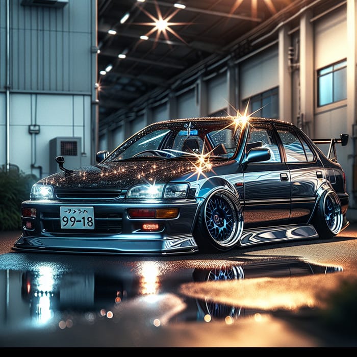 Toyota Corolla AE100 JDM Tuning | 7th Generation Cool Style | AI Art ...