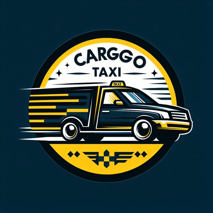 Professional Cargo Taxi Logo Design | AI Art Generator | Easy-Peasy.AI