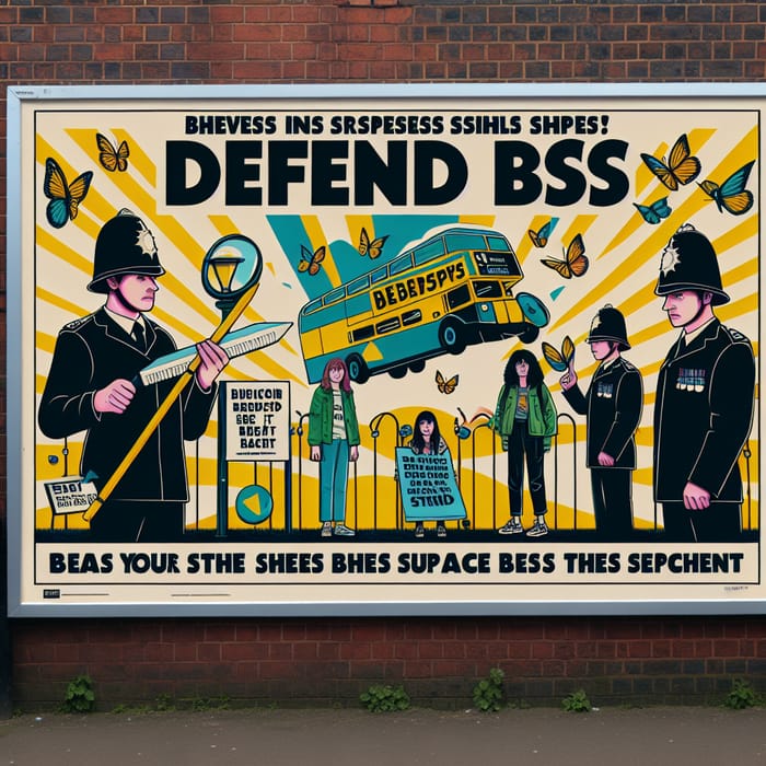 Defend BSS - Advocacy Poster with New Inscription | AI Art Generator ...
