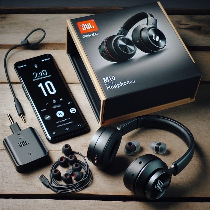Buy JBL M10 Wireless Earphones with Waterproof Mic & Extras | AI Art Generator | Easy-Peasy.AI