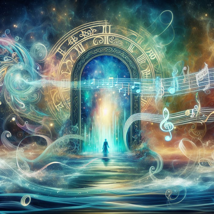 Celtic Fantasy: Time Stargate & Musical Portal | AI Art Generator ...