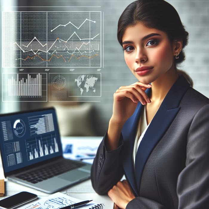 Hispanic Business Analyst - Analyzing Data with Strategic Insights | AI ...