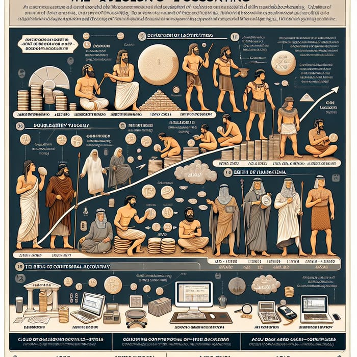 The Evolution of Accounting: A Comprehensive Infographic | AI Art ...