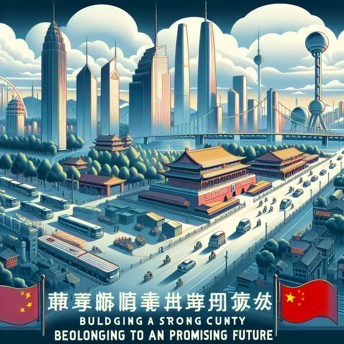 Building a Strong Future: China's Promising Role with Me in it | AI Art ...