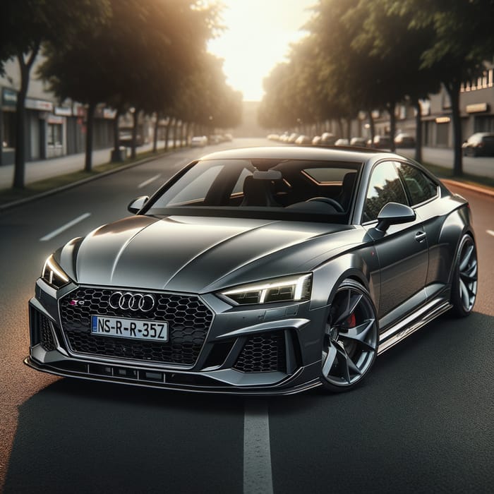 2020 Audi RS5 Wide Body in Gun Metal Grey | AI Art Generator | Easy ...