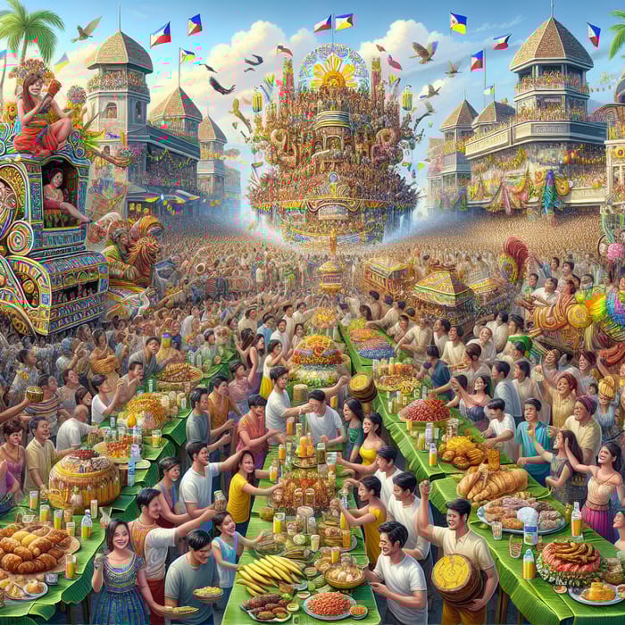Colorful Filipino Festival: Vibrant Celebration & Joyful Parade | AI ...