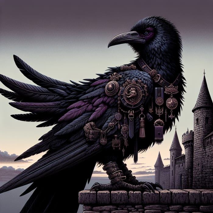 Anka Bird: Gothic Military Aesthetics Unleashed | AI Art Generator ...