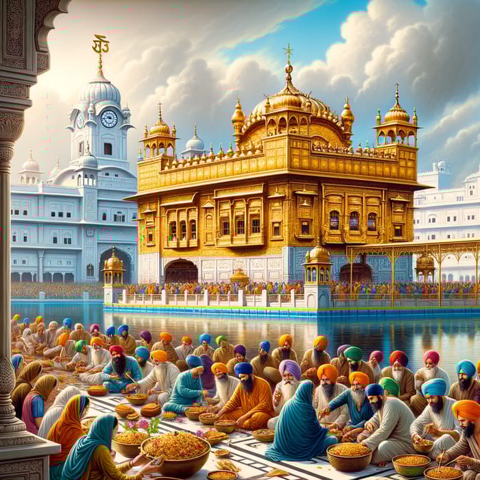 Harmandir Sahib - Serene 'Miracle' of Langar | Amritsar, Punjab | AI ...