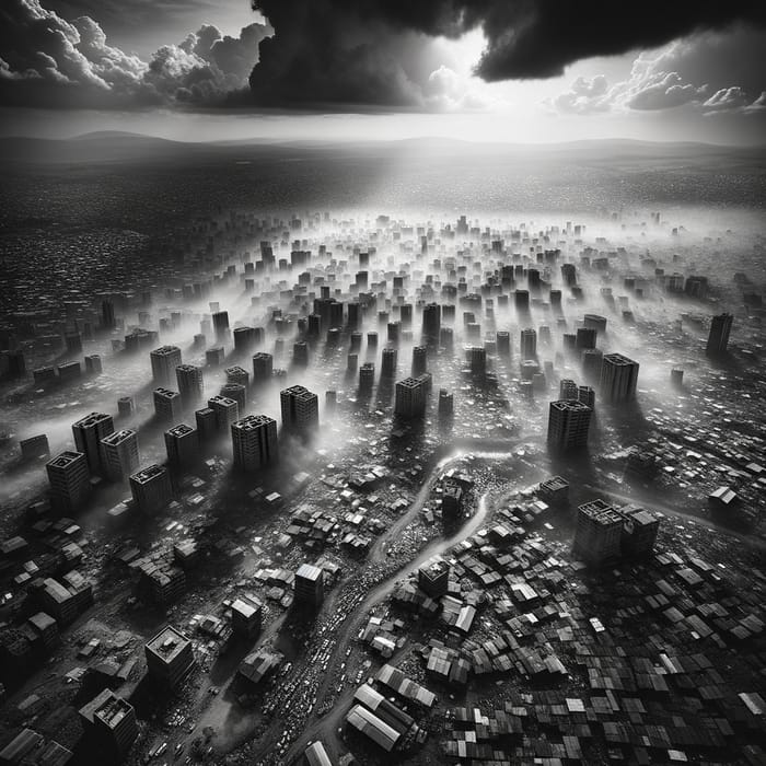 Nairobi Land Encroachment: Aerial View Documentary | AI Art Generator ...