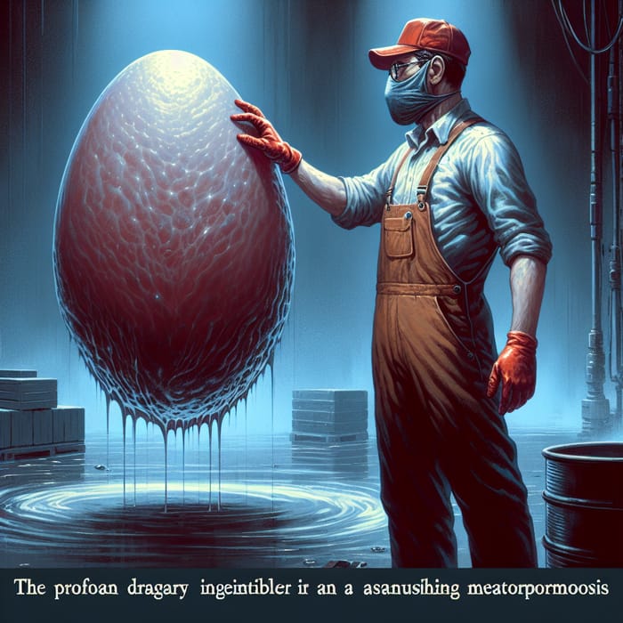 Brett's Unusual Transformation into an Egg | Alien | AI Art Generator ...