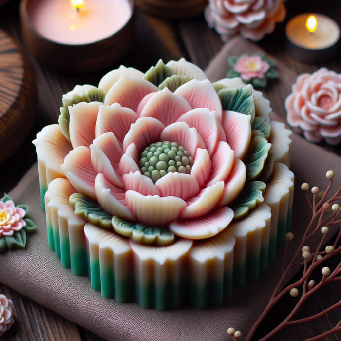 Handmade Flower-Shaped Soaps | Artisanal Bath Products | Floral Design ...