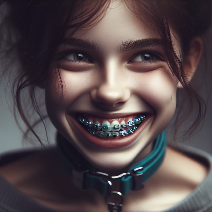 Braces and Elastics: Joyful Resilience in Orthodontics | AI Art ...