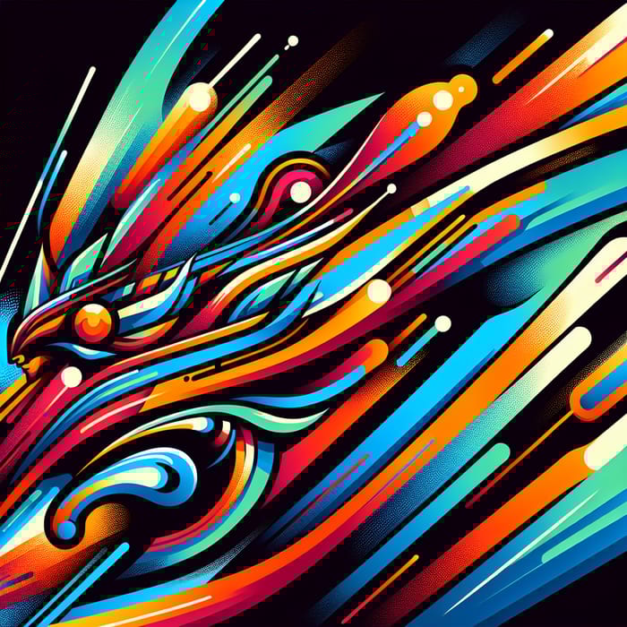 SBOBET Vibrant and Dynamic Abstract Design | AI Art Generator | Easy ...