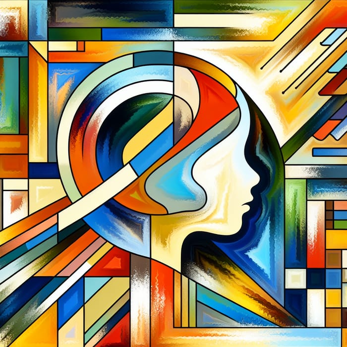 Abstract Child Art: Vibrant & Playful Exploration | AI Art Generator ...